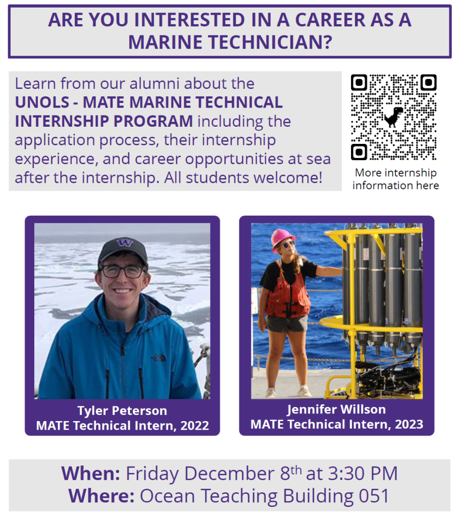 MATE Technical Internship Info Session