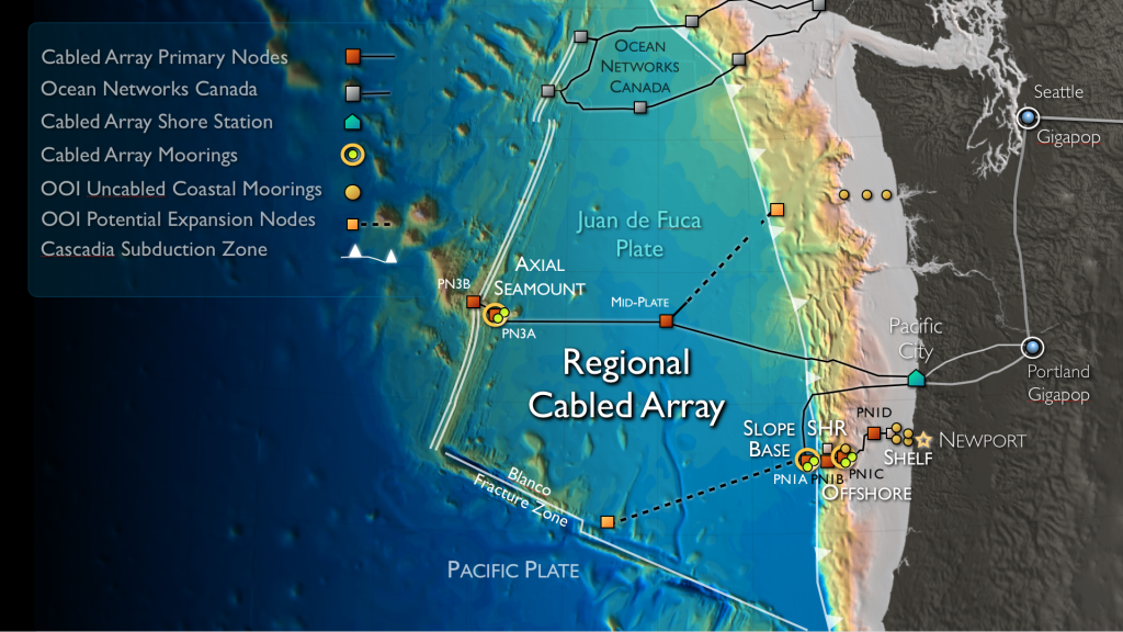 Deep sea research expedition in the Pacific Ocean