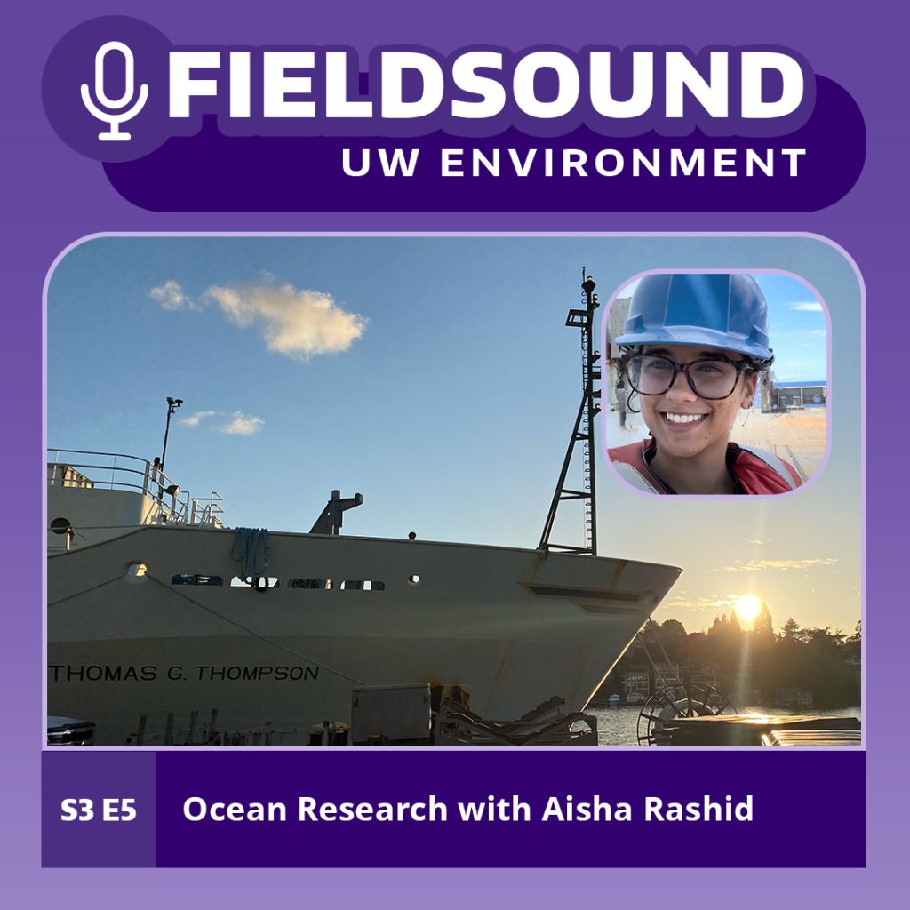 New episode of the FieldSound Podcast with Aisha Rashid